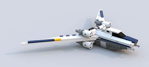 Un peu de Midi-Scale : U-Wing Starfighter - HOTH BRICKS