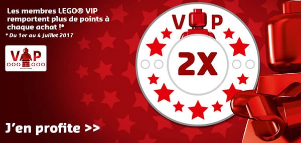 Points VIP doublés sur le LEGO Shop et dans les LEGO Stores : c'est ...