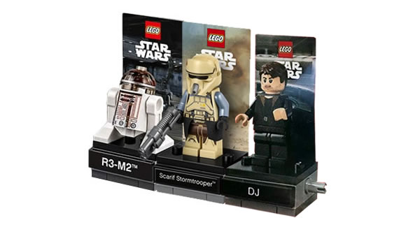 Nouveau polybag LEGO Star Wars avec socle à emboiter : 40298 DJ - HOTH ...