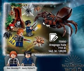 LEGO Harry Potter 75950 Aragog’s Lair : premier visuel - HOTH BRICKS