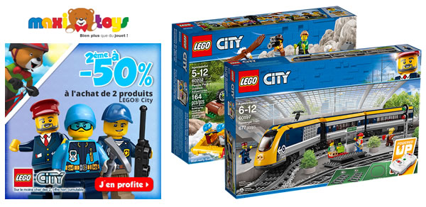 Chez Maxi Toys : -50% sur le deuxième set LEGO CITY ou Friends - HOTH ...