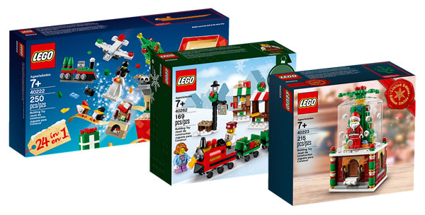LEGO Seasonal sets : quelques anciennes références sont de retour ...