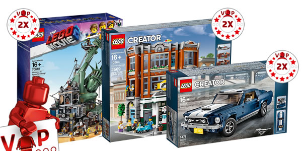 Sur le Shop LEGO : Points VIP doublés du 23 au 31 mars 2019 - HOTH BRICKS