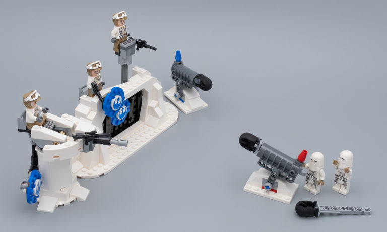 Vite testé : LEGO Star Wars 75241 Action Battle Echo Base Defense ...