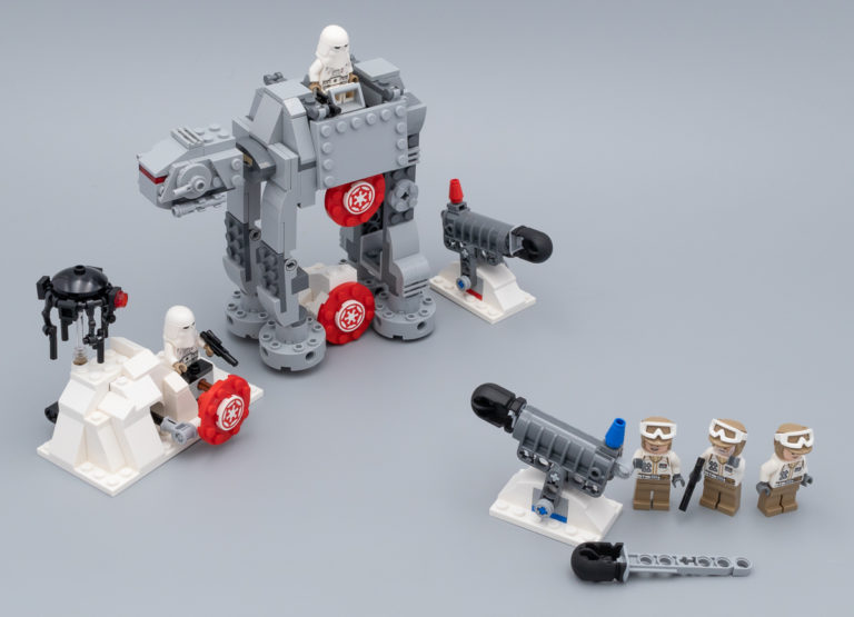 Vite testé : LEGO Star Wars 75241 Action Battle Echo Base Defense ...