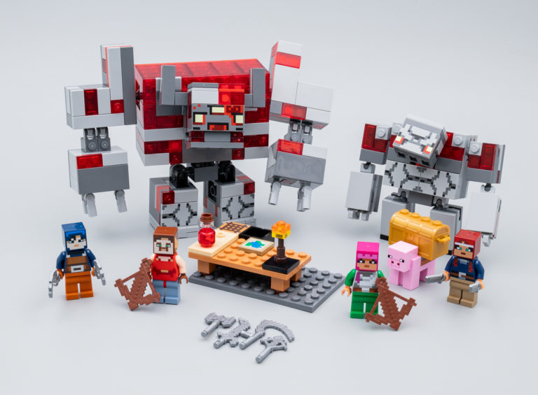 Très vite testé : LEGO Minecraft Dungeons 21163 The Redstone Battle ...