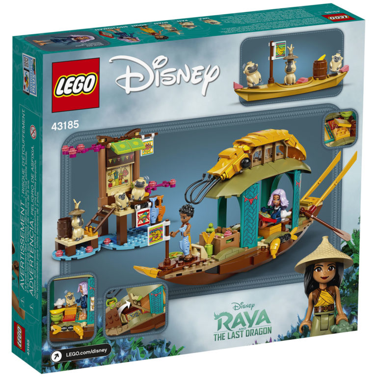 Raya and The Last Dragon : les visuels officiels des sets LEGO Disney ...