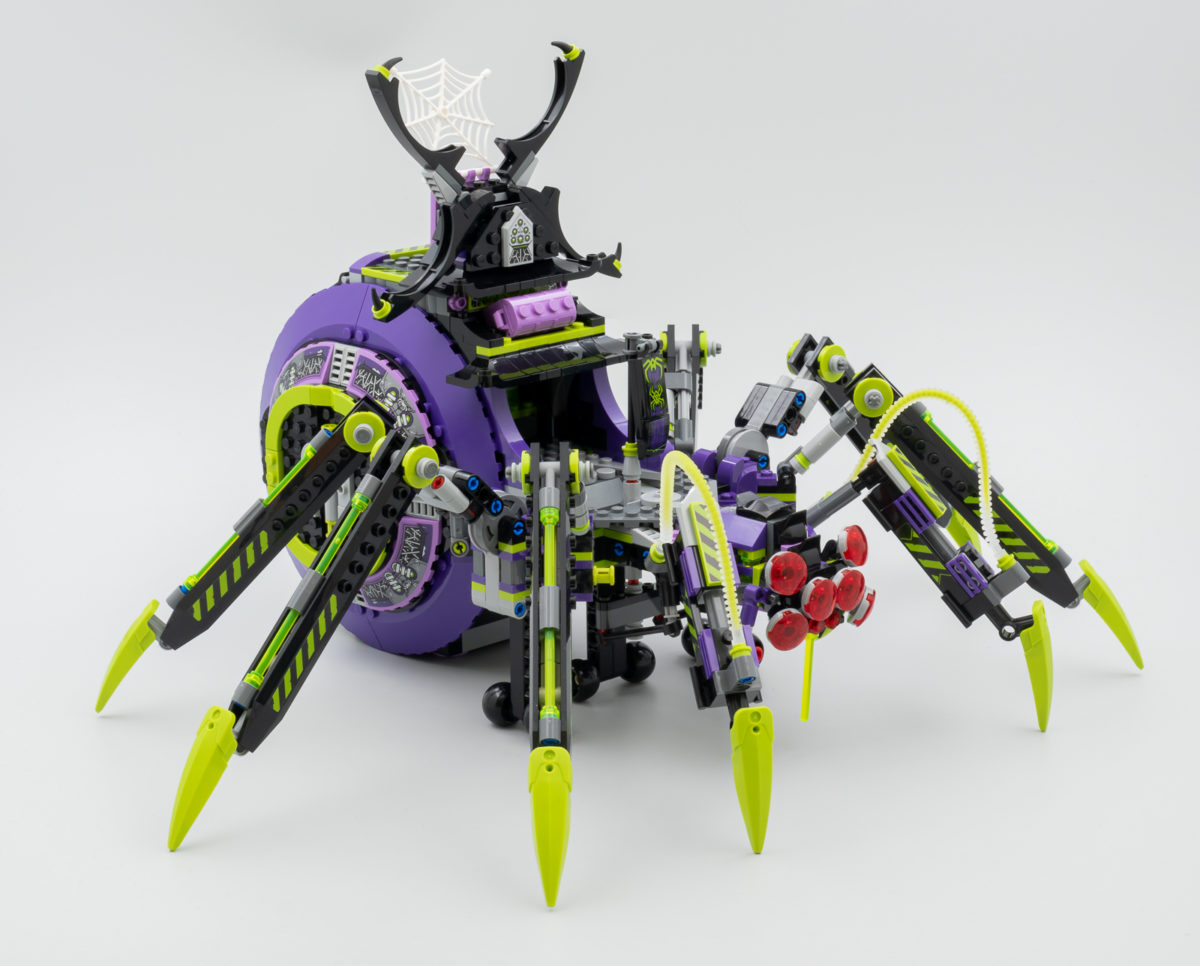 Très vite testé : LEGO Monkie Kid 80022 Spider Queen's Arachnoid Base ...