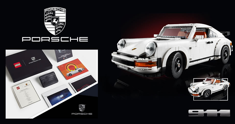 On the LEGO Shop: the 10295 Porsche 911 Turbo & Targa set is available ...