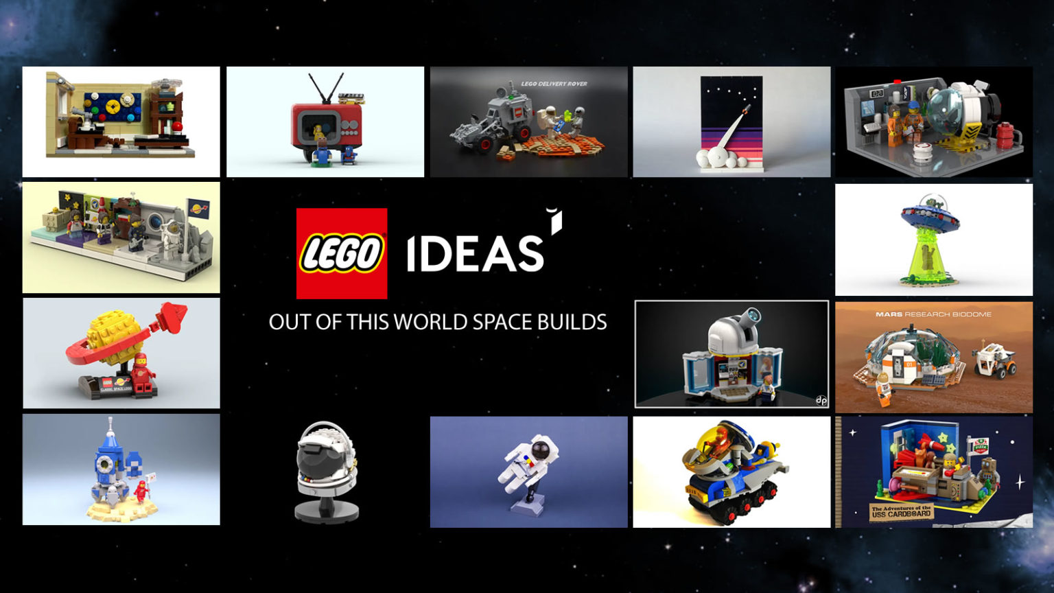 Concours "Out of this World Space Builds" sur la plateforme LEGO IDEAS ...