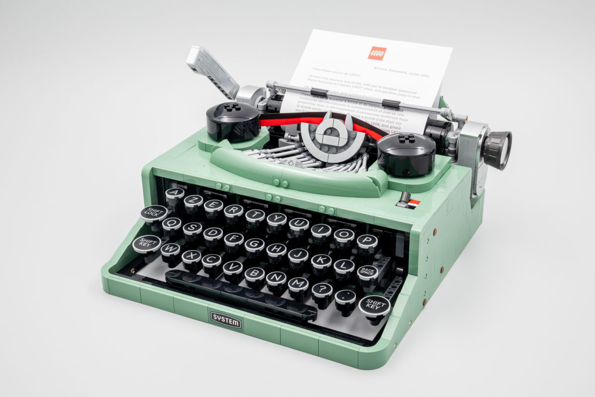 Vite testé : LEGO IDEAS 21327 Typewriter - HOTH BRICKS