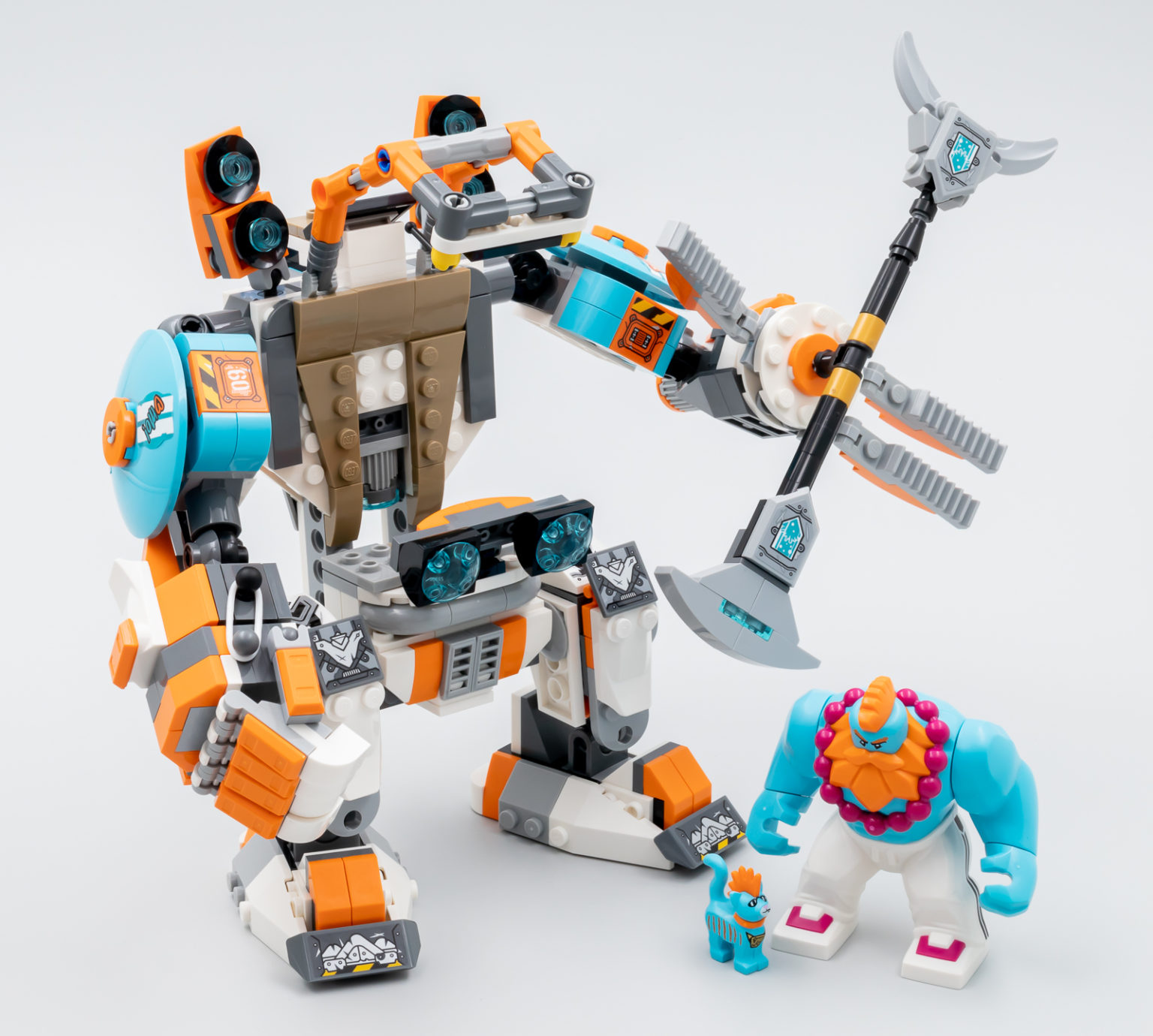 Très vite testé : LEGO Monkie Kid 80025 Sandy's Power Loader Mech ...