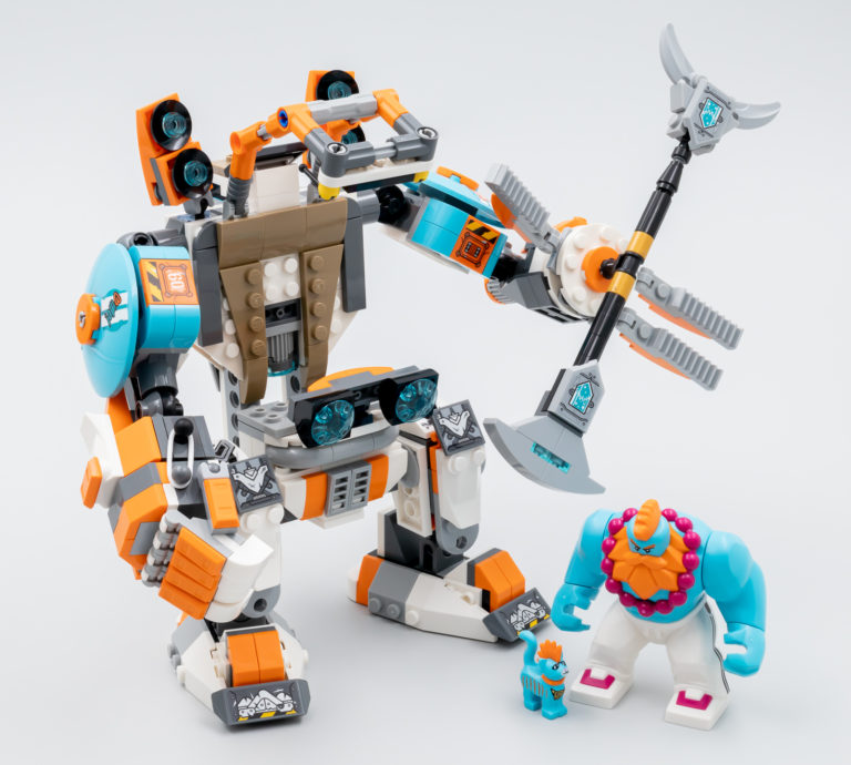 Très vite testé : LEGO Monkie Kid 80025 Sandy's Power Loader Mech ...