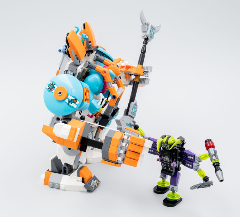 Très vite testé : LEGO Monkie Kid 80025 Sandy's Power Loader Mech ...