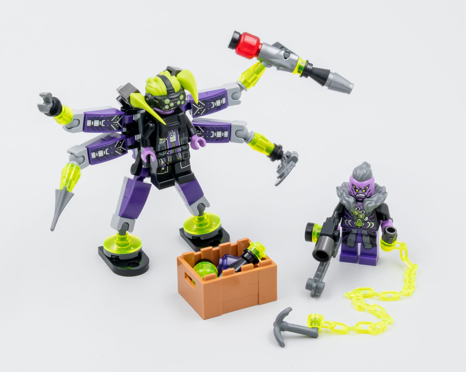 Très vite testé : LEGO Monkie Kid 80025 Sandy's Power Loader Mech ...