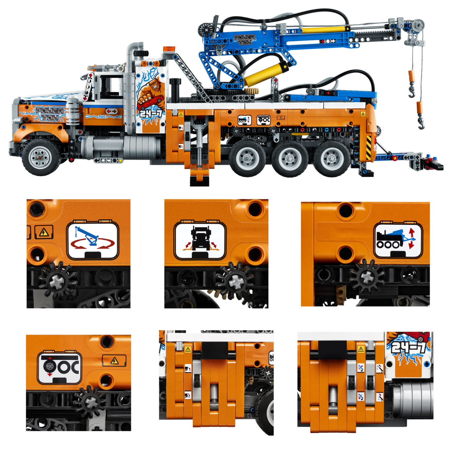 LEGO Technic 42128 Heavy-duty Tow Truck & 42129 4x4 Mercedes-Benz ...