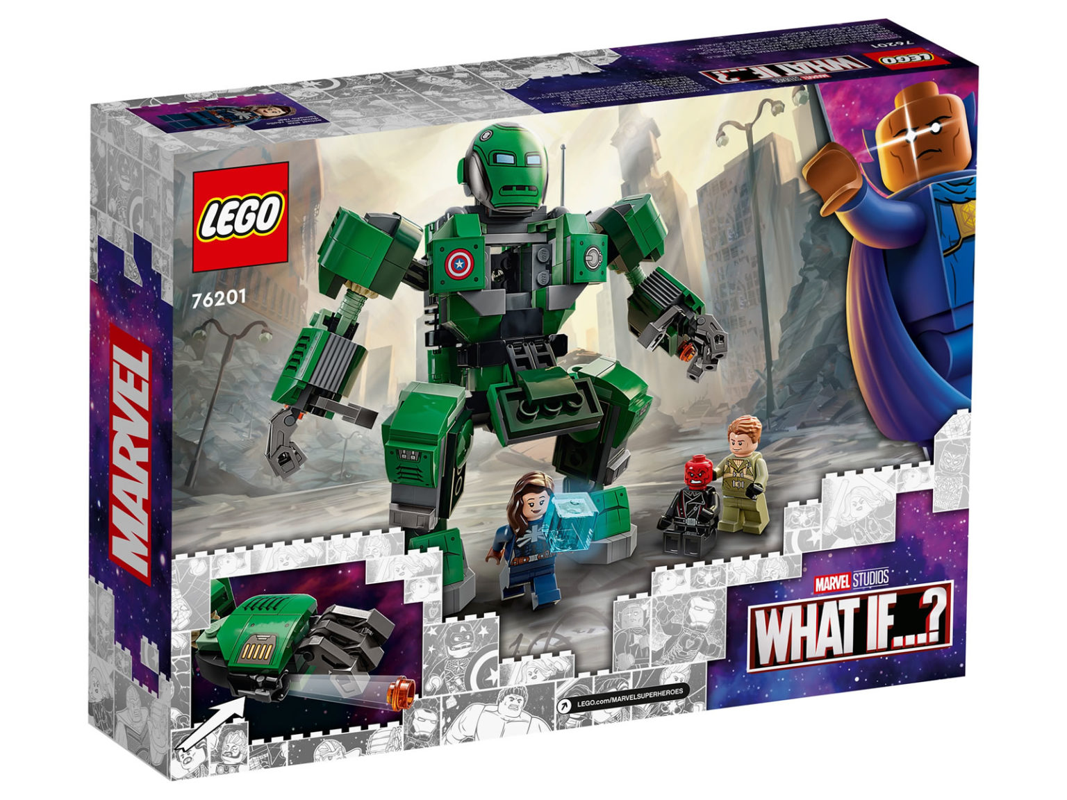 LEGO Marvel What If...? 76201 Captain Carter & The Hydra Stomper : tous ...