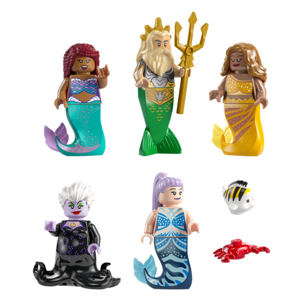 Nouveautés LEGO Disney The Little Mermaid : trois sets pour accompagner ...