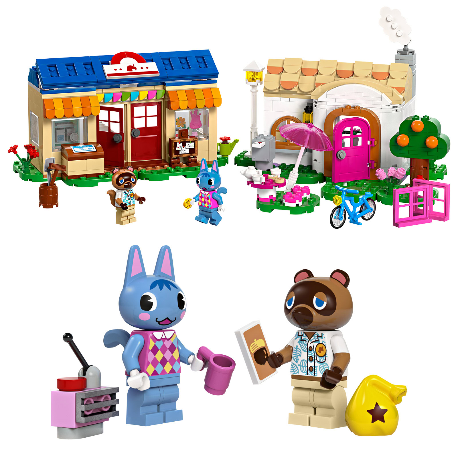 LEGO Animal Crossing : les cinq sets prévus pour mars 2024 sont en ...