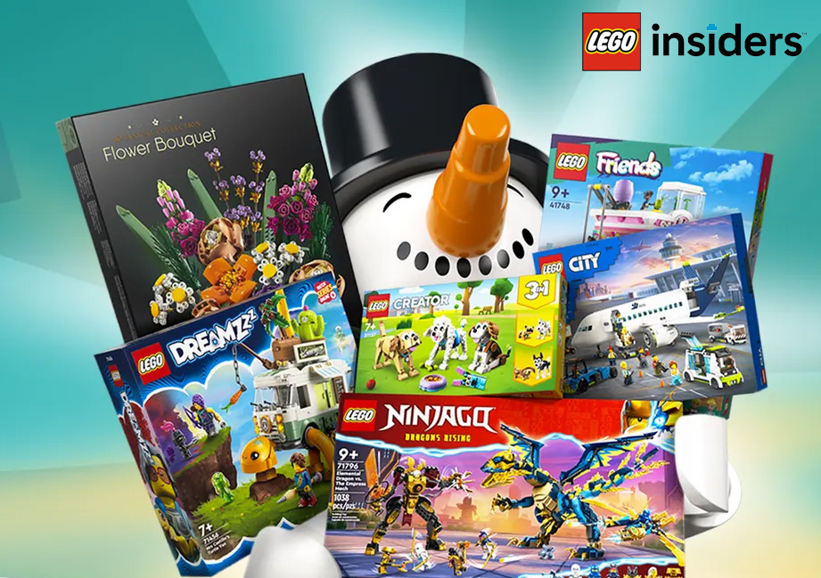 For members of the LEGO Insiders program: up to €1000 worth of LEGO ...