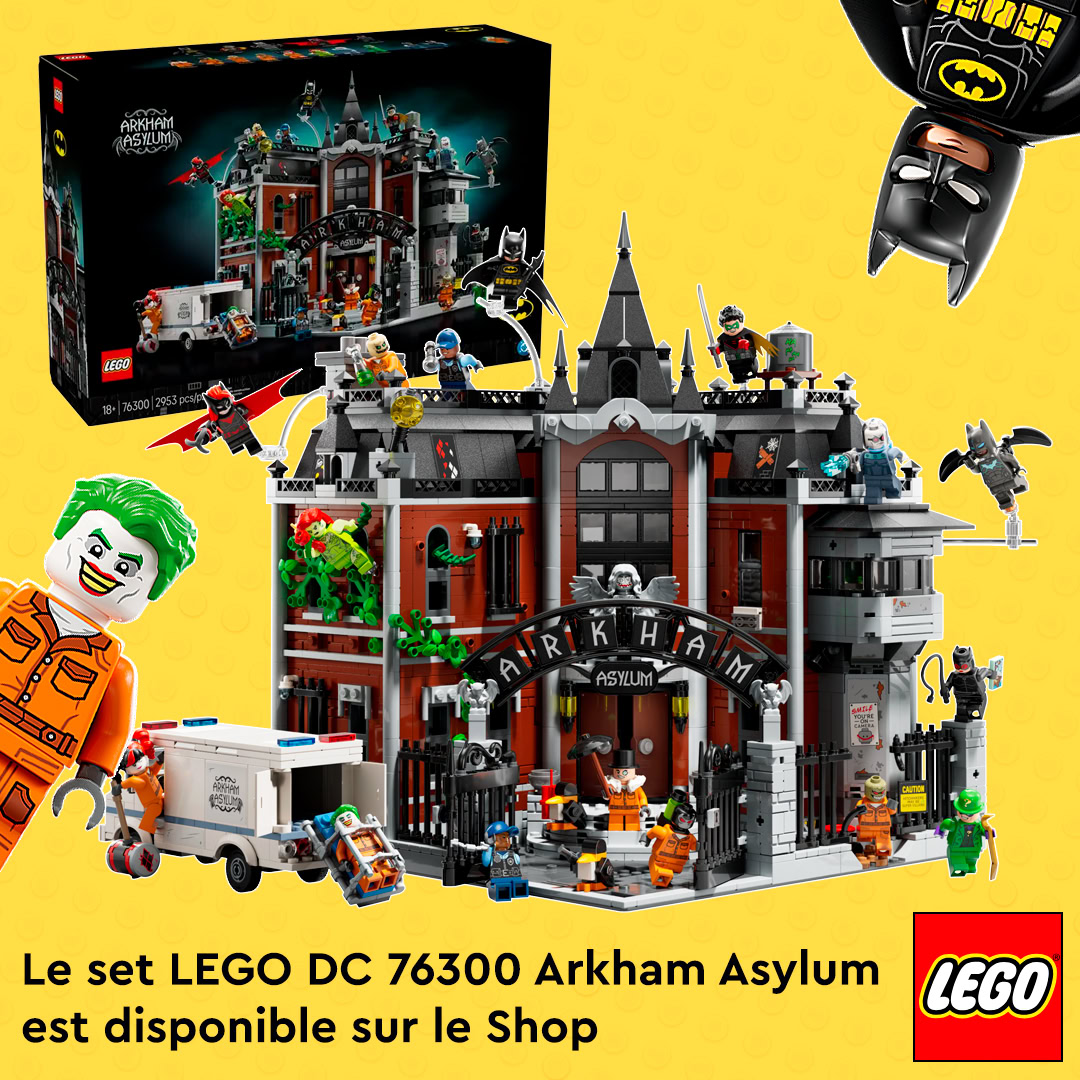 On the LEGO Shop: the LEGO DC 76300 Batman: Arkham Asylum set is ...